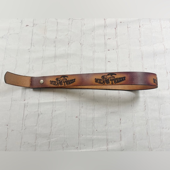 Accessories | Wild Turkey Brown Leather Western Belt Buckle Ready ...